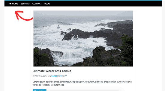 How To Create A Sticky Floating Navigation Menu In WordPress LaptrinhX