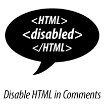 How to Disable HTML in WordPress Comments