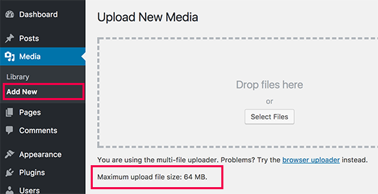 How To Increase The Maximum File Upload Size In WordPress