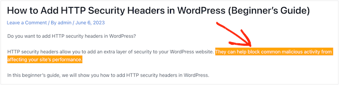 How to Change the Default Text Selection Color in WordPress