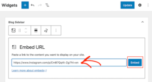 How to Display Instagram Photos in WordPress Sidebar Widget