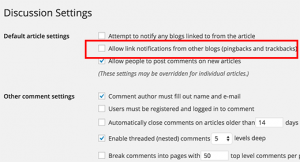 How to Put a Stop to WordPress Trackback Spam