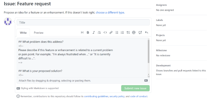 How to Make New Feature Suggestions for WordPress (2 Ways)