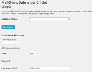 How to Show Your MailChimp Subscriber Count in WordPress