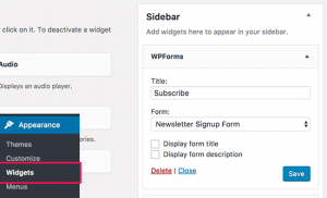 How to Install AWeber Web Form Widget in WordPress