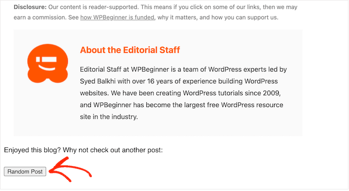 How To Redirect Users To A Random Post In Wordpress