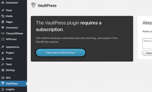 How to Create WordPress Backup Using JetPack (formerly VaultPress)