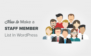 How to Make a Staff Directory in WordPress (with Employee Profiles)
