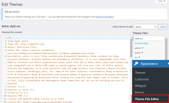 How To Disable Theme And Plugin Editors From Wordpress Admin Panel