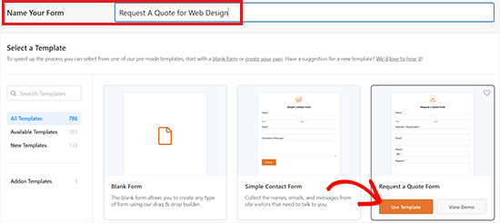 How to Create a Request a Quote Form in WordPress (Step by Step)