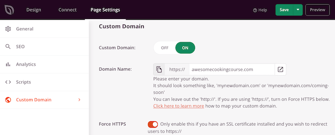 How to Add a Custom Domain Alias for Your WordPress Landing Page