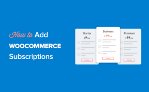 How to Add Subscriptions to WooCommerce (Free and Easy)