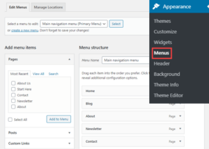 How to Import/Export Navigation Menus in WordPress