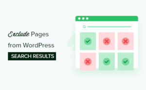 How to Exclude Pages from WordPress Search Results (Step by Step)