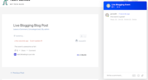 How to Do Live Blogging in WordPress (Step by Step)