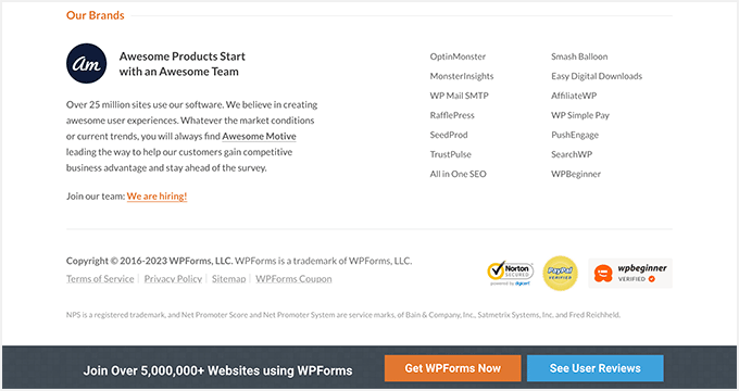 13 Best WordPress Footer Design Examples (+ Best Practices)